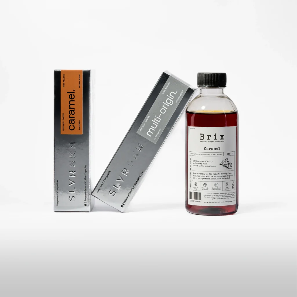 4 Capsule Sleeves & 1 Syrup - SLVRSKN